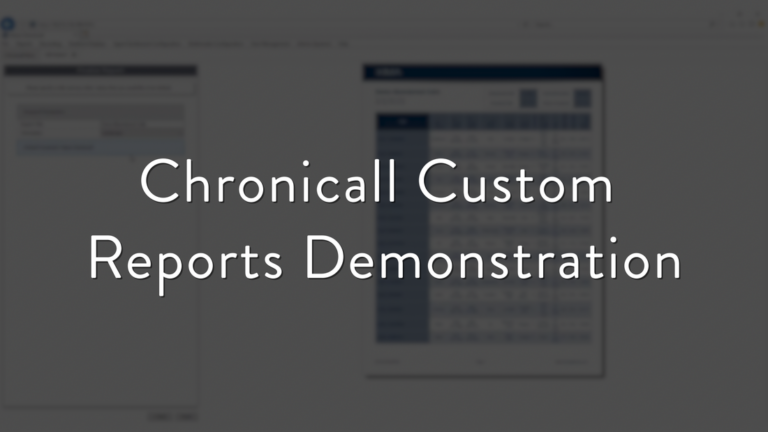 Chronicall Overview | Xima Software
